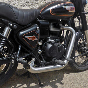 Exhaust system Royal Enfield Bullet 350 ABS Mass Hot Rod